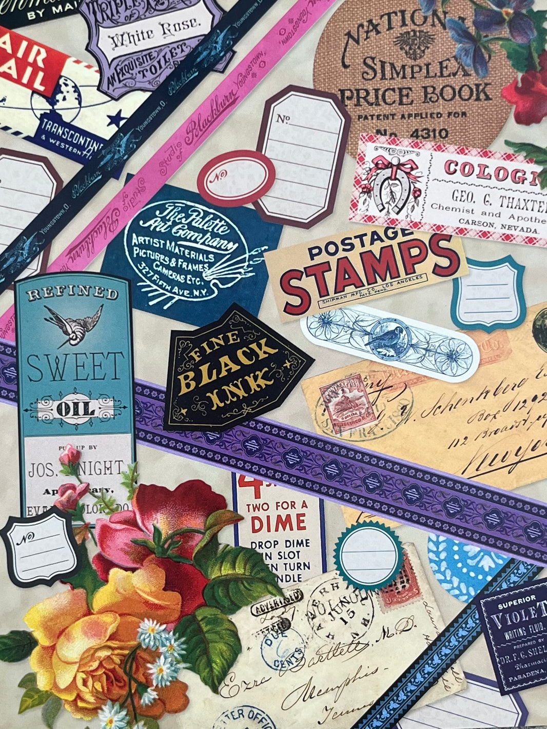 Stickers, Stamps and Ephemera – Strictly Rita