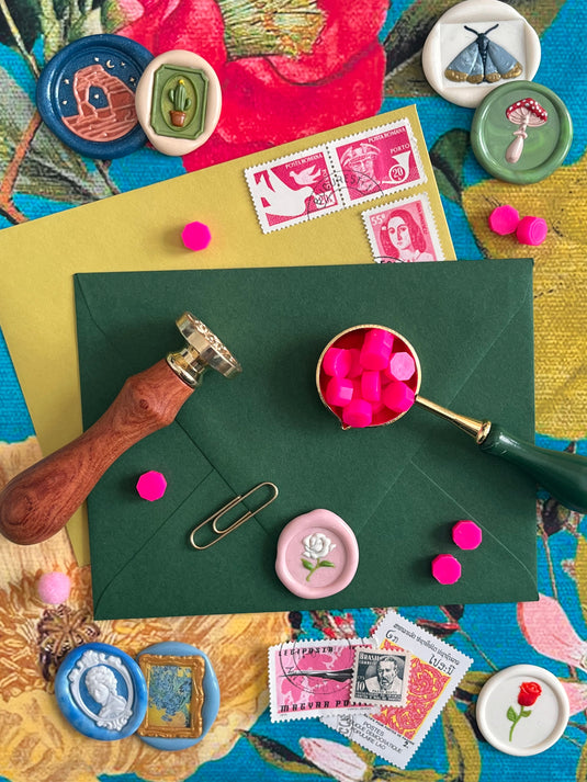 Sealing wax stamps and supplies – Strictly Rita